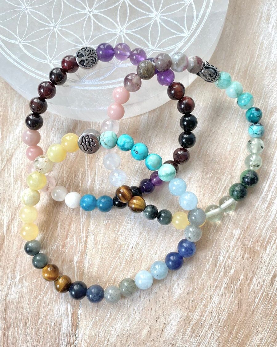 Bracelet en pierres naturelles - Lithothérapie